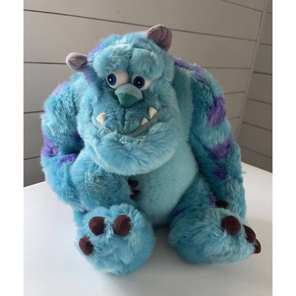 Disney | Toys | Sully Plush Blue With Purple Spots Polka Dots 2 Disney ...